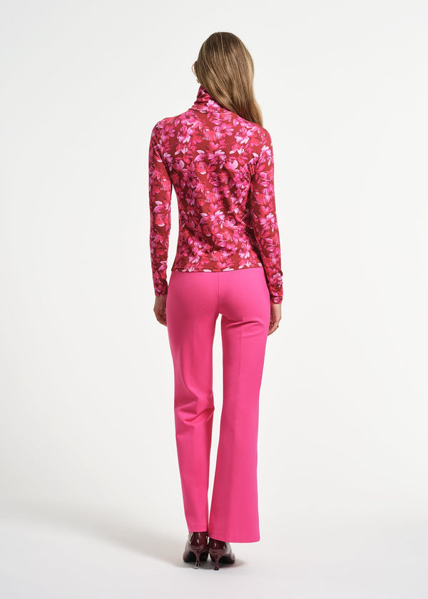 Long Sleeve Layering Mock Neck Top | Isaac Mizrahi